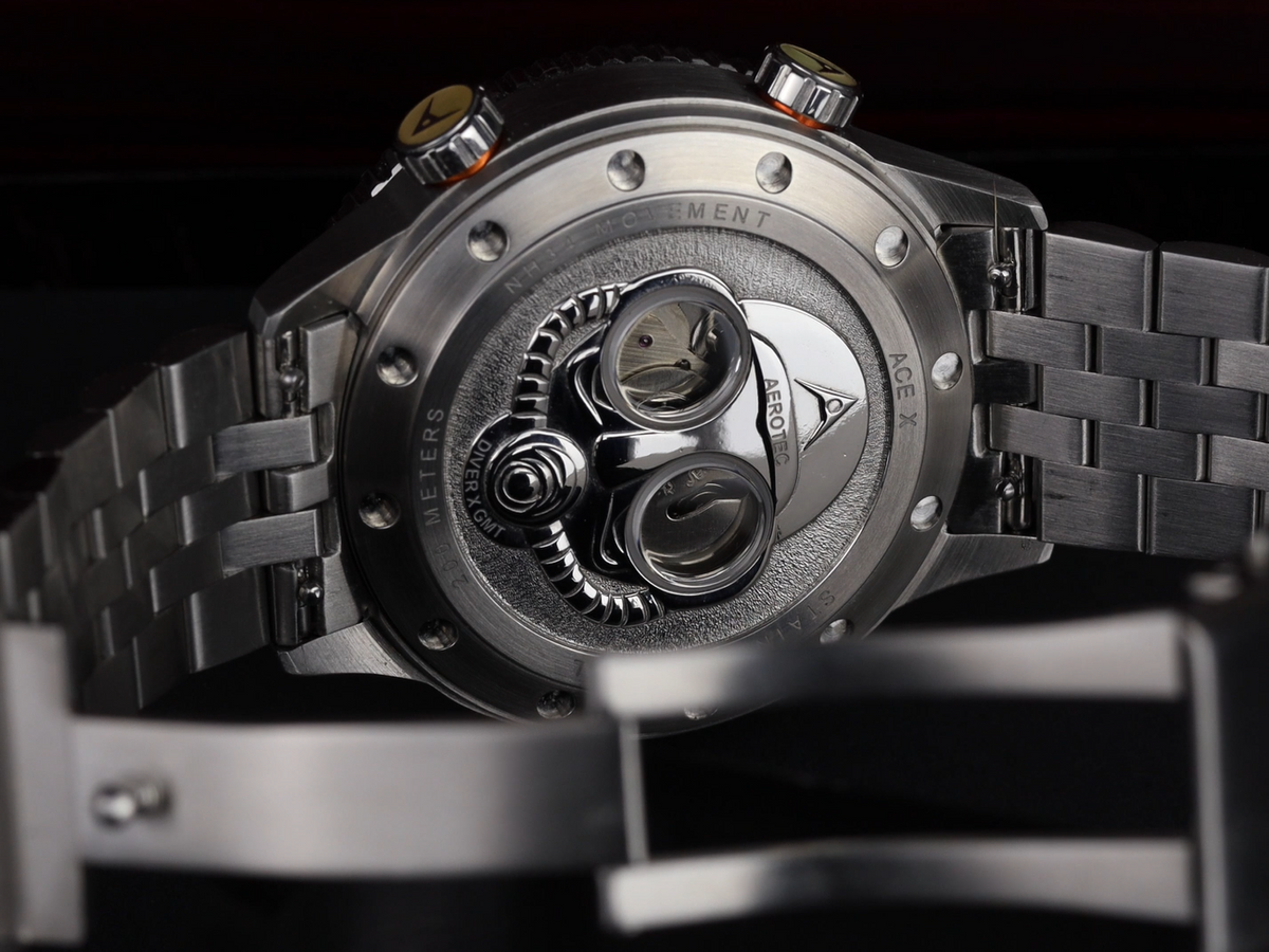 Ace X GMT Diver - Green – Aerotec Watches