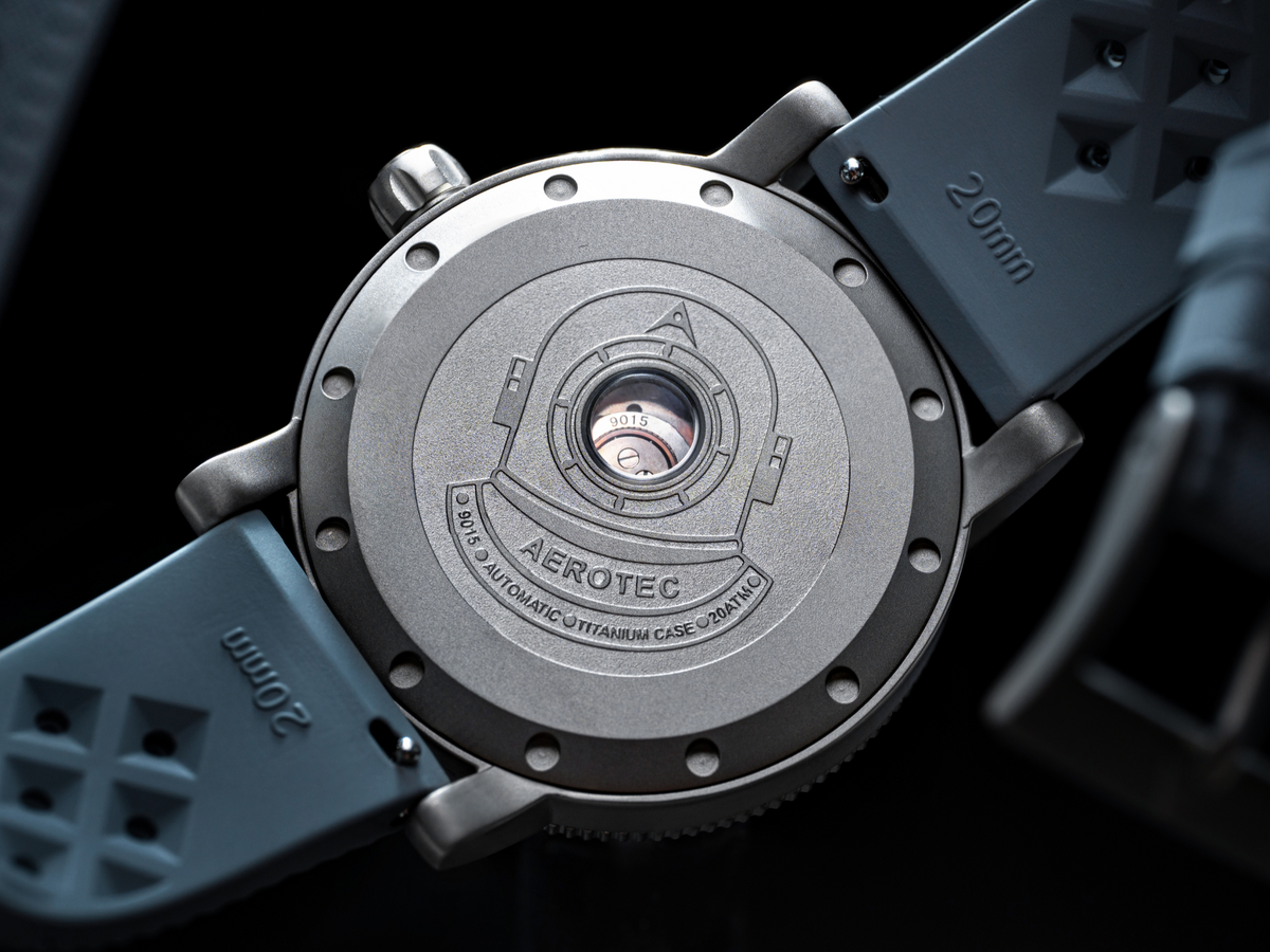 Aerotec Atlantic-The Minimalist Titanium Dive Watch - Teal dial ( Pre ...