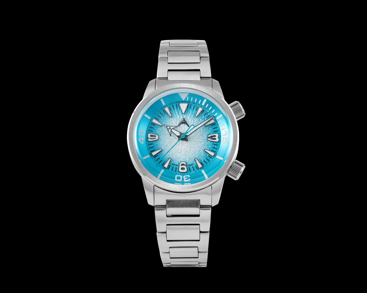 Black label - Wave textured dial edition – Aerotec Watches