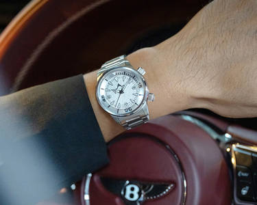 Black label - Wave textured dial edition – Aerotec Watches