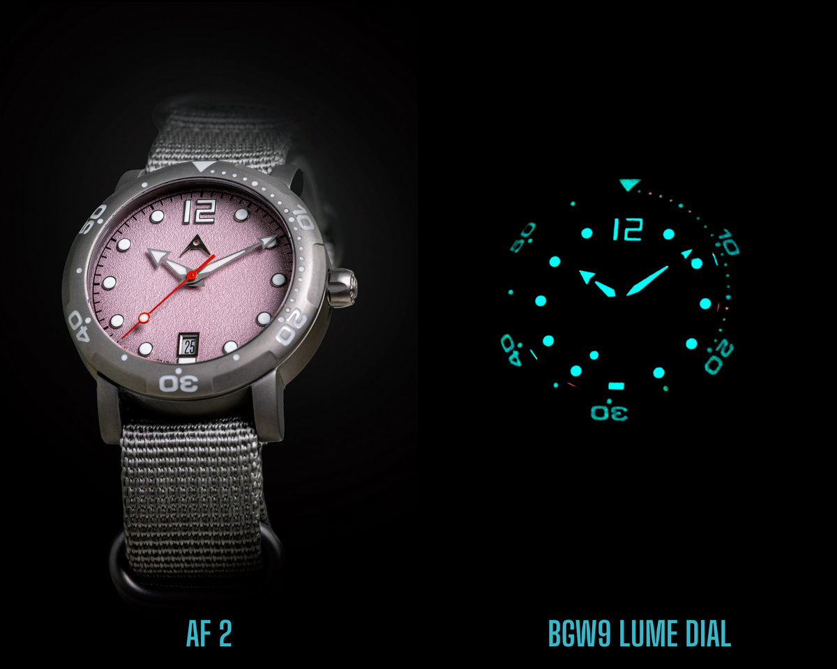 Forte titanium diver - AF2 – Aerotec Watches